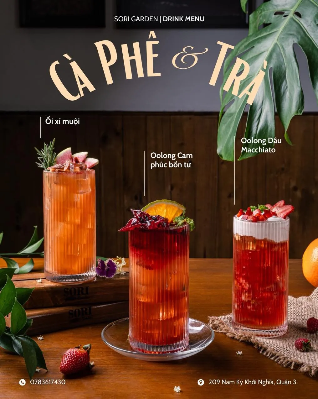 Review quán Sori Garden - Không gian thơ mộng và menu ăn uống ngon mê