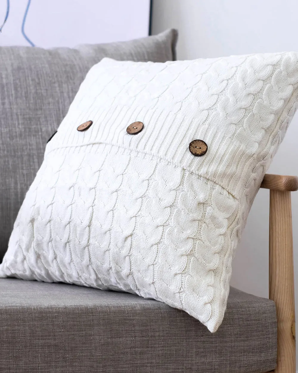 Mua Gối Button Trắng Chính Hãng Giá Tốt