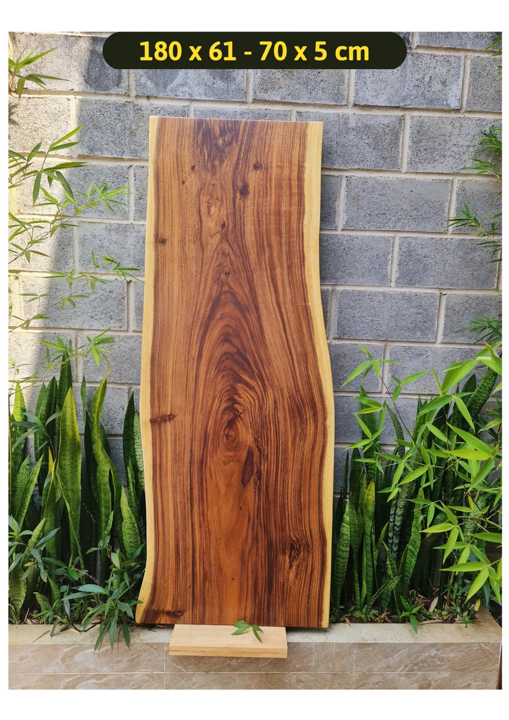 Mua Bàn Ăn Gỗ Me Tây 180 x 61-70 x 5cm Chính Hãng Giá Tốt