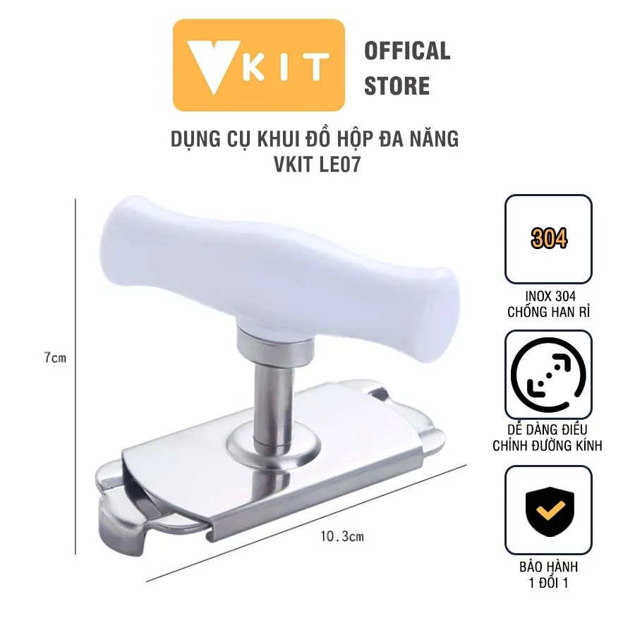 Mua Dụng Cụ Khui Đồ Hộp Đa Năng VKIT LE07 Chính Hãng Giá Tốt