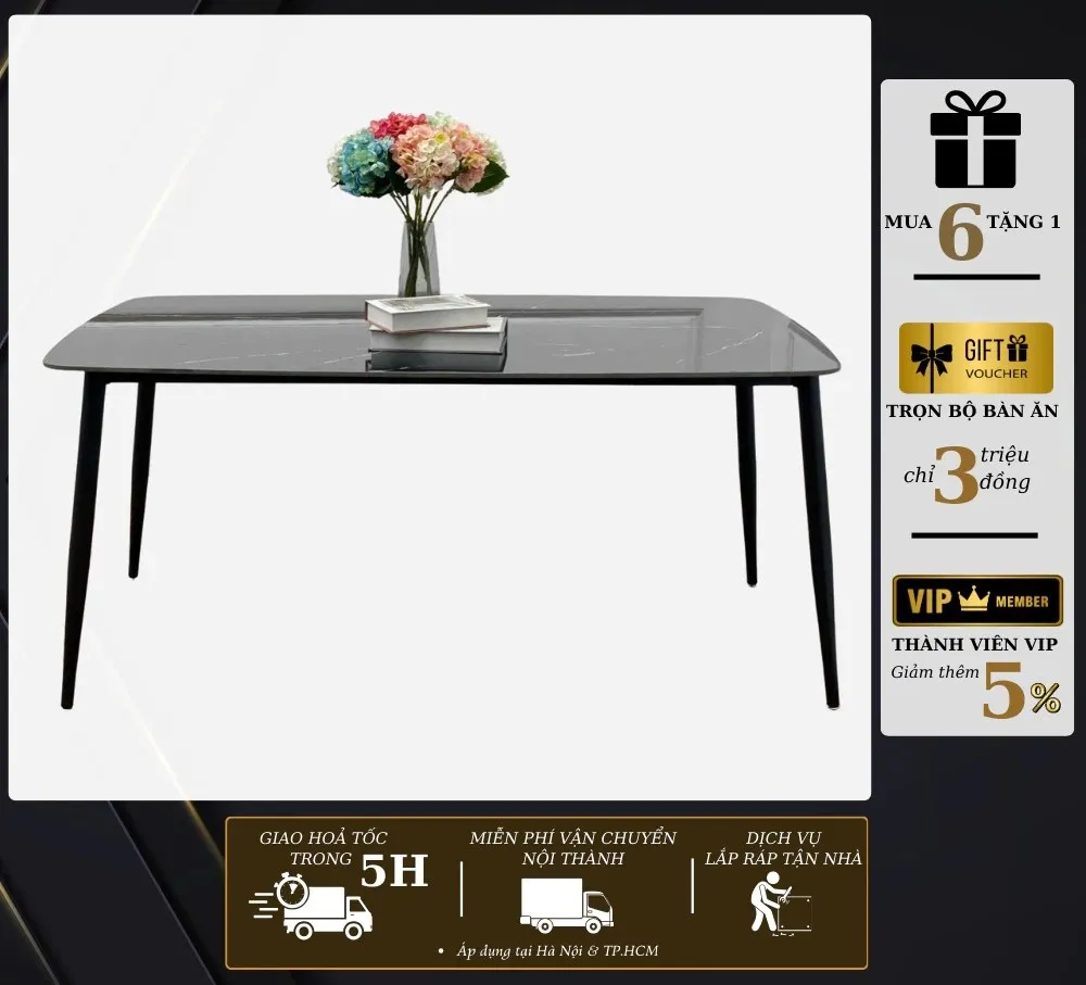 Mua Bàn Ăn Cơm YOLO Chân Côn, Chân Sắt Nhập Khẩu Cao Cấp Hiện Đại - Căn ...