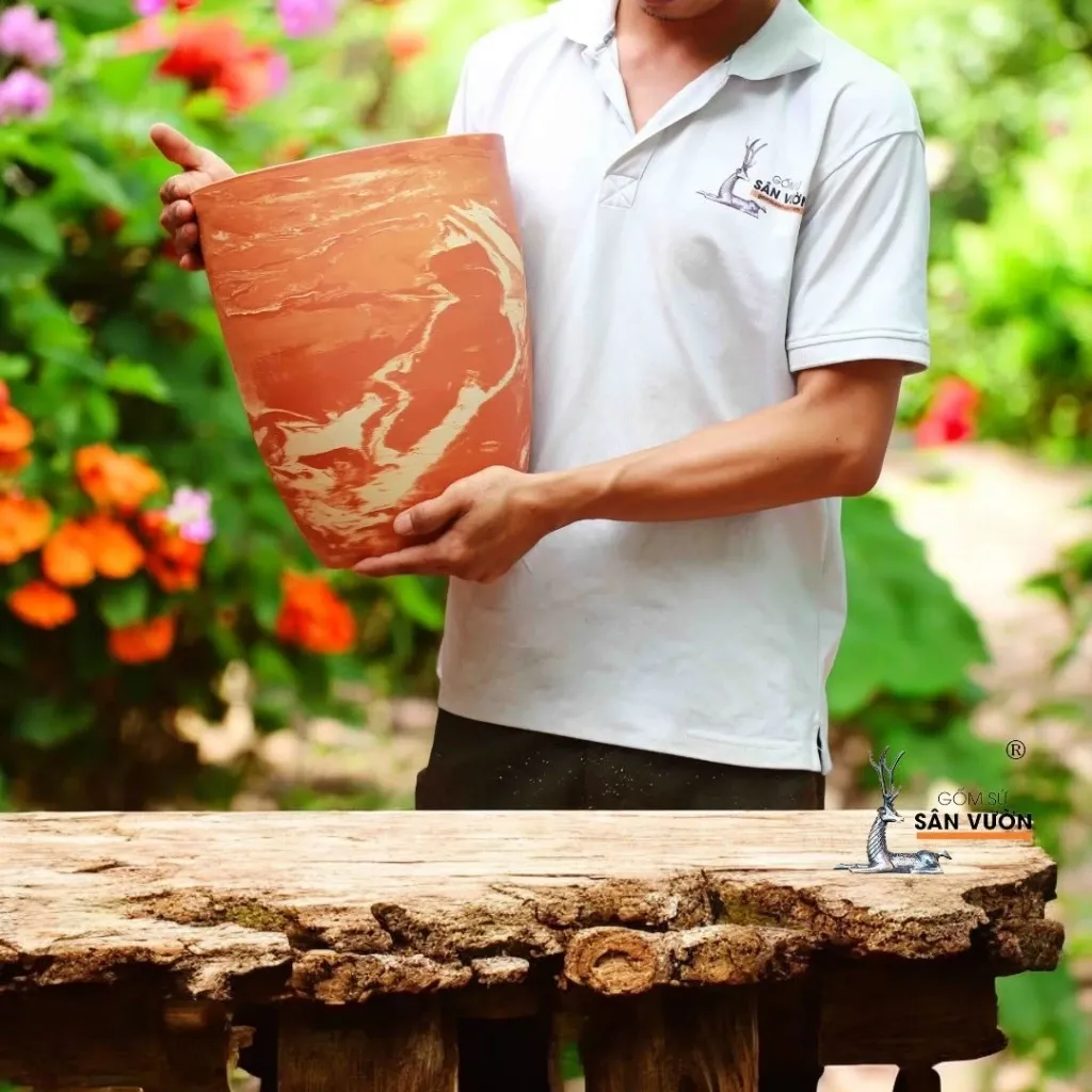 Mua Chậu Đất Nung Size To Dáng Vót Trồng Kiểng Lá Trong Nhà - Chậu Gốm ...
