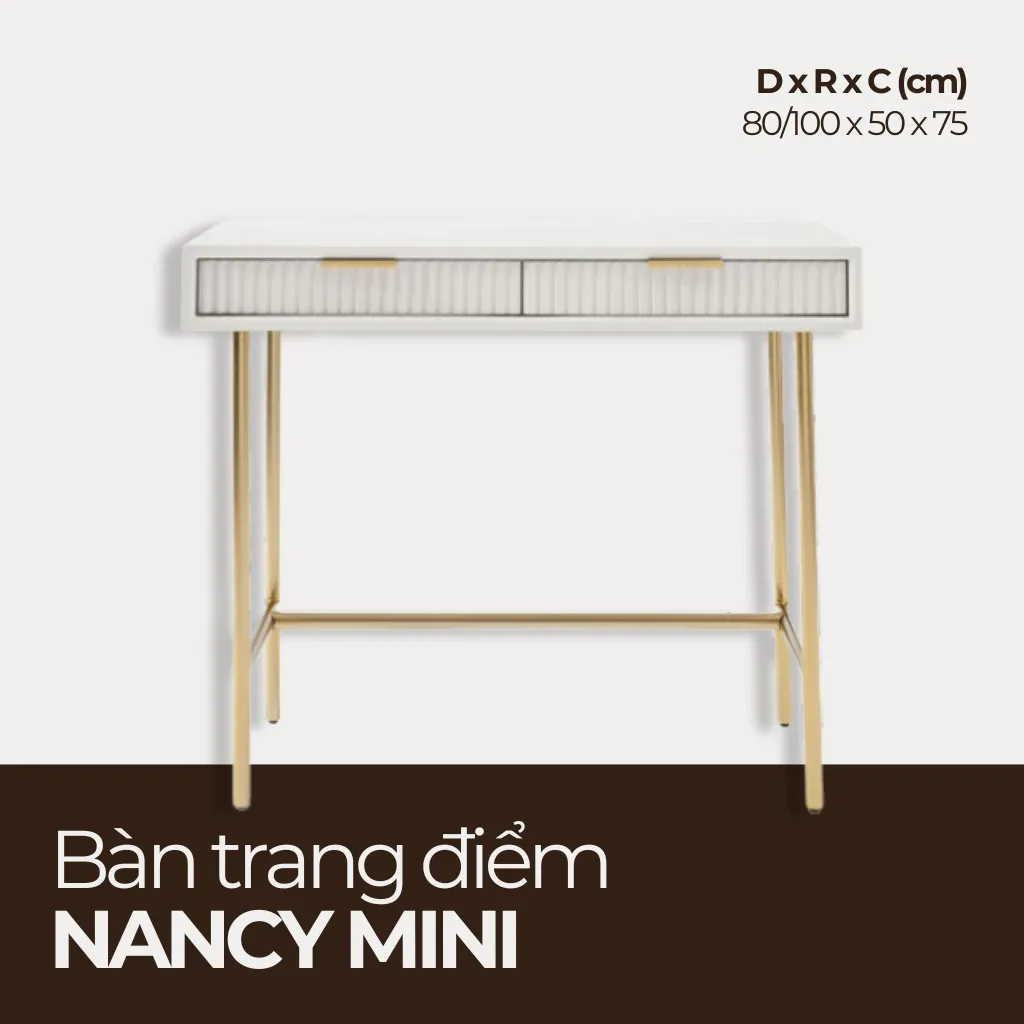 Mua NANCY MINI, Bàn Trang Điểm - Bàn Làm Việc Phong Cách Hiện Đại, BTD ...