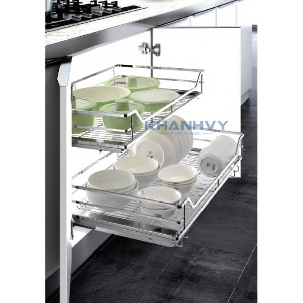 Mua Rổ xoong nồi diamond ray giảm chấn inox 304 Higold 301515 Chính Hãng Giá Tốt